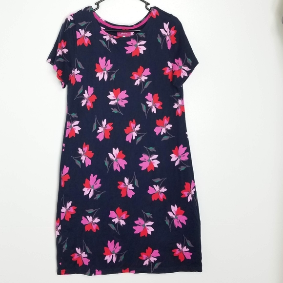 Joules | Dresses | Joules Blue Riviera Print Dress Size 2 | Poshmark